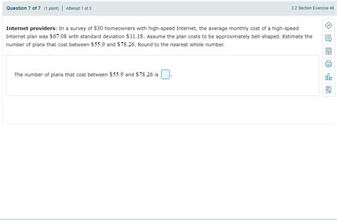 solved question 7 of 7 1 point attempt 1 of 3 3 2