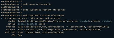 How To Install NFS Server And Client On Debian