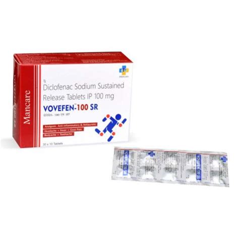 Diclofenac Sodium Sustained Release Tablets Packaging Size 30 X 30 Tablets Packaging Type