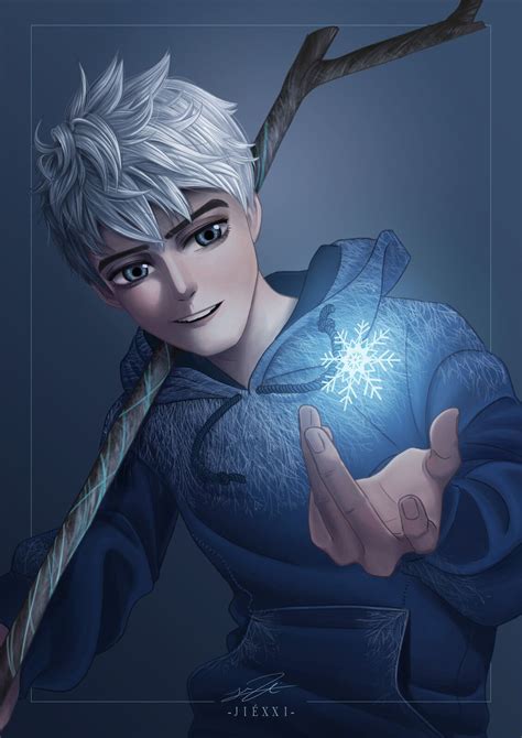 Rise Of The Guardian Fanart Jack Frost Jiexi Tan Jack Frost Drawing