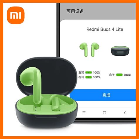 Xiaomi Auriculares Redmi Buds Lite Cascos Deportivos De Doble Capa Multicolor Versi N