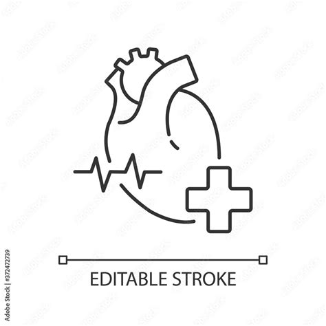 Cardiology Department Linear Icon Cardiology Consultant Medical