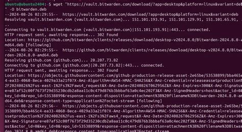 how to install and use bitwarden client on ubuntu 24 04 lts linux