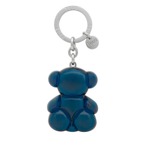Llavero Azul Marino Half Bold Bear Tous