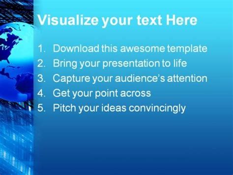 globe abstract powerpoint themes and powerpoint slides 0411