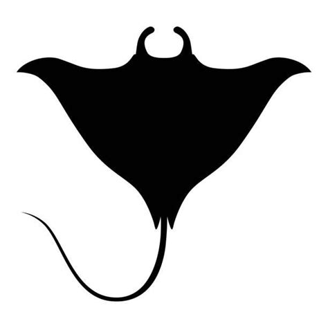 Sting Ray Stencil Made From 4 Ply Mat Board Choose A Size From Etsy Uk