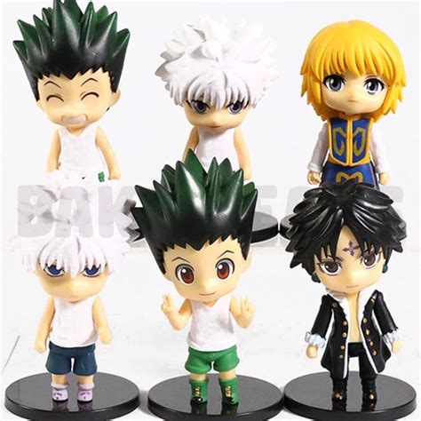 Jual Stok Banyak Action Figure Hunter X Hunter Cute Kawaii Version