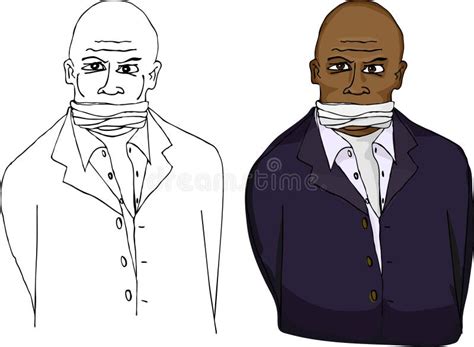 Bound Gagged Man Stock Illustrations 15 Bound Gagged Man Stock
