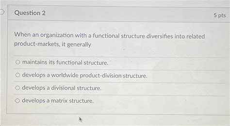 Solved Question 25 ﻿ptswhen An Organization With A