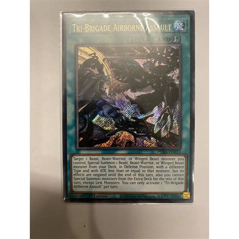 Thẻ Bài Yugioh Chính Hãng Tri Brigade Airborne Assault Shopee Việt Nam