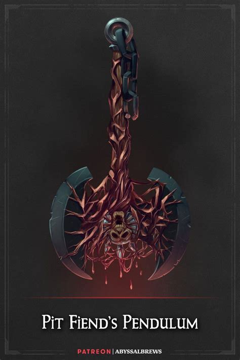 Pit Fiends Pendulum Unleash The Power Of Abyssal Brews