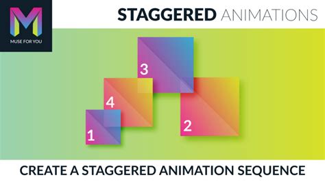 Create A Staggered Animation Sequence In Adobe Muse Web Design Ledger