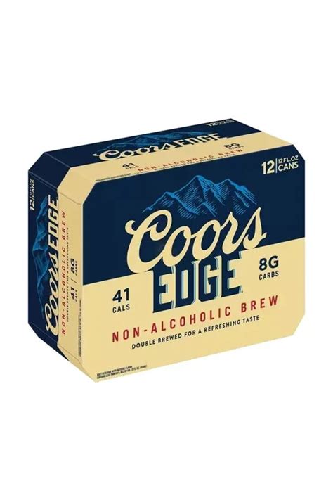 Coors Edge Non Alcoholic Beer 12pk