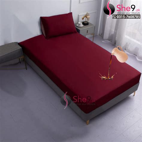 Single Bed Mattress Cover 100 Waterproof Protective Covers She9pk