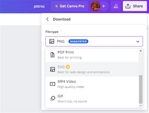 How To Create Vector Files in Canva - Pttrns