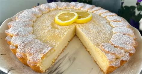 Delicioso Pastel De Limón Que Enloquece A Todos En Italia