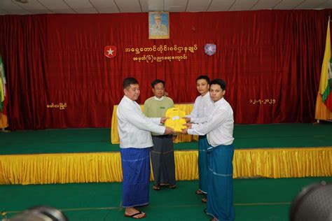 မွန်ပြည်နယ်ဝန်ကြီးချုပ် ဦးအောင်ကြည်သိန်း ပြည်သူ့စစ်မှုထမ်းသင်တန်းအမှတ