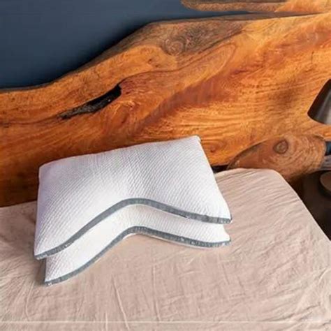 Crescent Latex Filled Side Sleeper Ergonomic Support Pillow