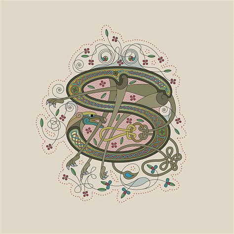 The Book Of Kells Illustrations Royalty Free Vector Graphics And Clip