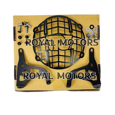 Royal Enfield Himalayan 411 Headlight Grill Black Express Shipping
