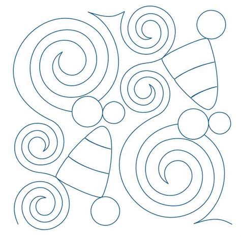 Swirly Candy Corn Pro Stitcher