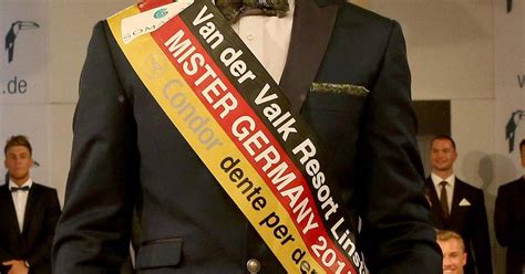 Mister Germany 2015 Robin Wolfinger Hat Gewonnen