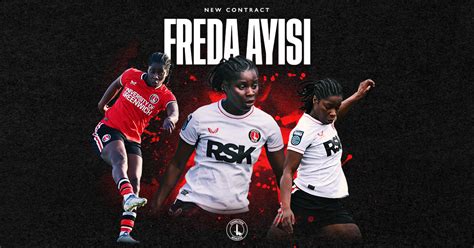 Freda Ayisi Signs New One Year Contract Charlton Athletic Football Club