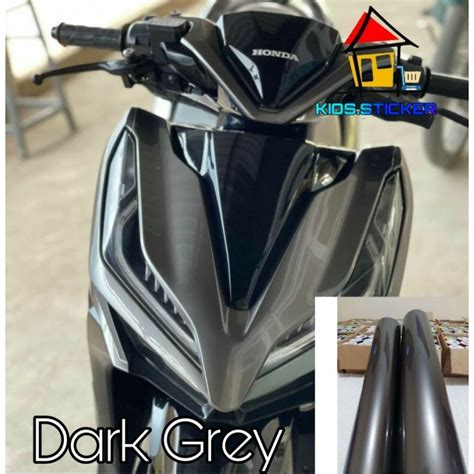 Jual Skotlet Abu Metalik Sticker Dark Grey Candy Stiker Abu Abu Metalic Glossy Shopee Indonesia