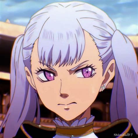 Noelle Clover Hairstyle Noelle Silva Aesthetic Noelle Black Clover Pfp