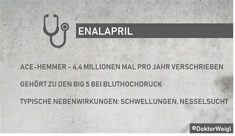 Doktorweigl Erklärt Enalapril Gegen Bluthochdruck Und Herzinsuffizienz