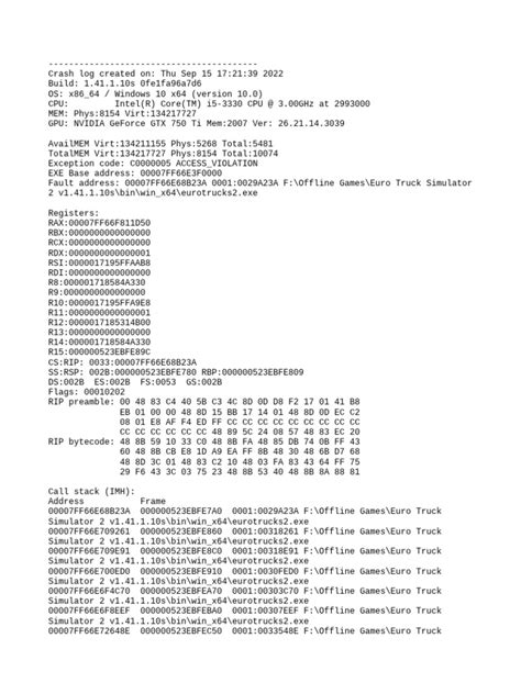 Game Crash Pdf Software Operating System Families