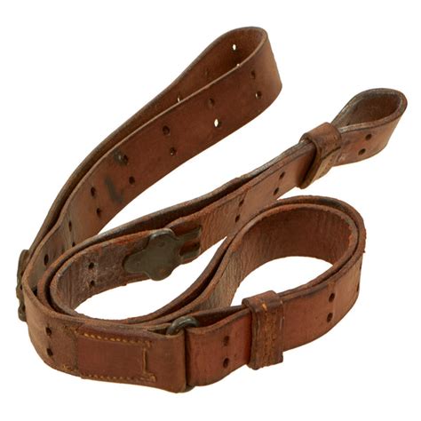 Original Us Wwi M1907 Pattern 1903 Springfield Rifle Leather Sling