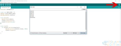 Arduino Kızılötesi Sensör Kullanımı Ders 6 Ir Sensör Arduino Atölyesi