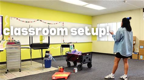 Classroom Setup Series Youtube Classroom Setup Series Youtube