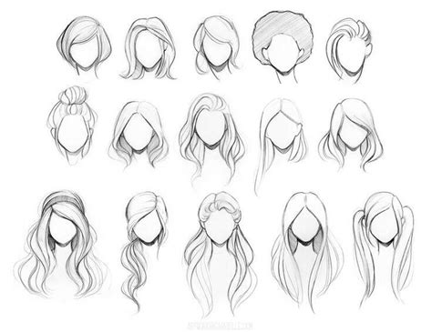 The Various Hairs And Head Shapes For Each Character In This Video Game