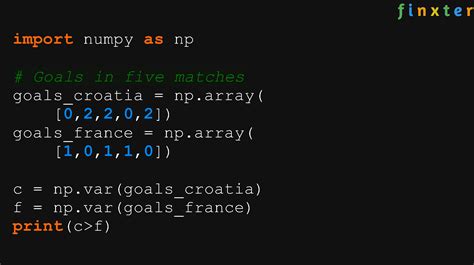 Puzzle Numpy Variance Be On The Right Side Of Change