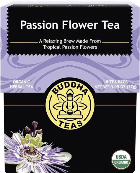 Organic Passion Flower Tea Herbal Tea For Health And Wellbeing