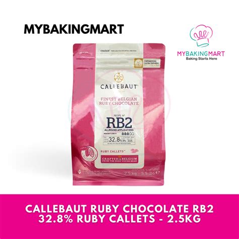 Callebaut Ruby R2 Ruby Callet Chocolate Couverture 328 25kg