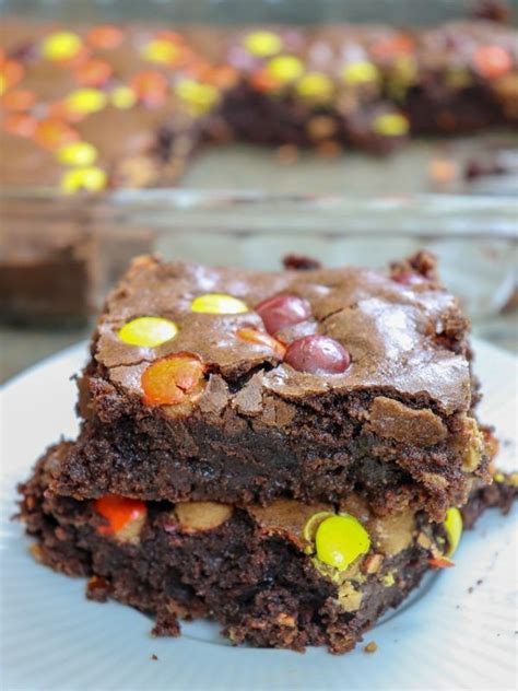 Halloween Brownies From Scratch Recipe How To Make Candy Corn Brownies Halloween Candy Corn