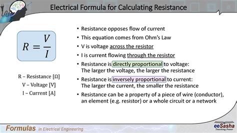 Resistance Formula