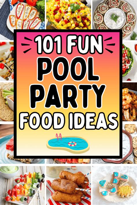 Easy Summer Pool Party Food Ideas For A Crowd