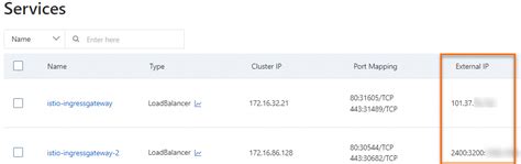 Create An Ingress Gateway That Uses An Ipv6 Address Alibaba Cloud Service Mesh Alibaba Cloud