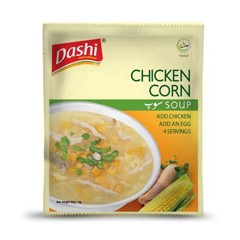 Dashi Chicken Corn Soup Powder 50gm Al Fatah