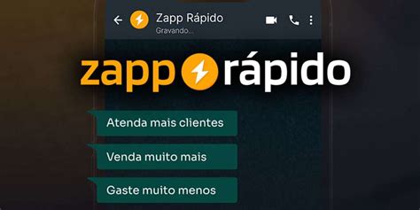 Zapp Rápido O Chatbot Para Whatsapp Que Vende Por Você 24 Horas Por Dia