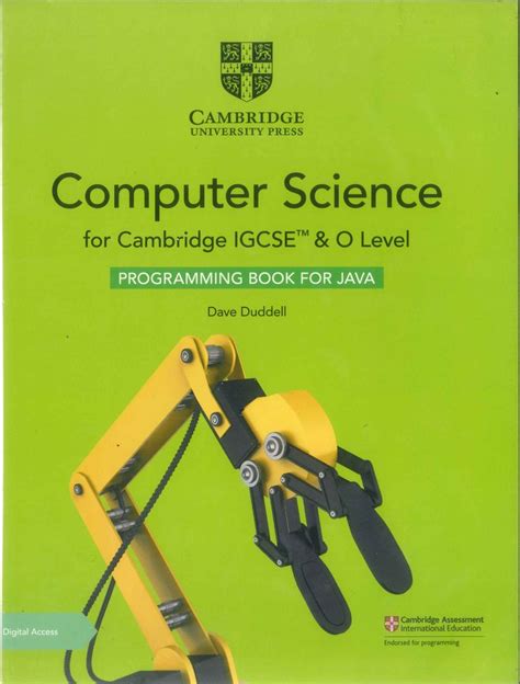 Sách Cambridge Igcse And O Level Computer Science Programming Book For Java By Dave Duddell