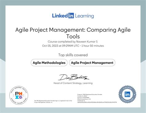 Naveen Kumar S On Linkedin Certificate Of Completion