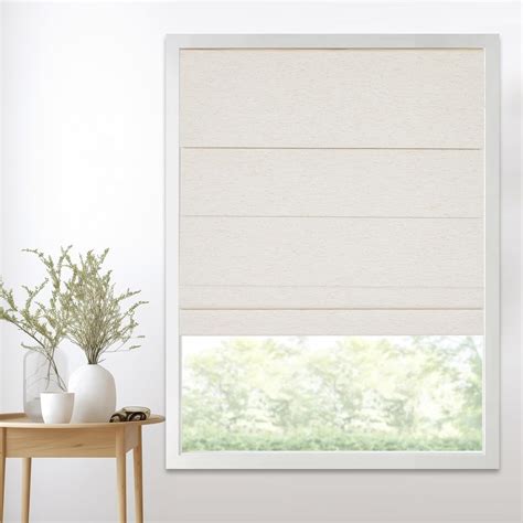 Persilux Cordless Blackout Roman Shades For Windowsnatural