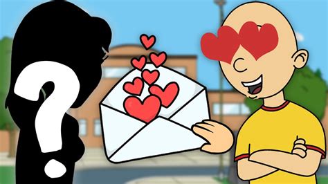 Caillou Gets A Girlfriend On Valentines Dayungrounded Youtube