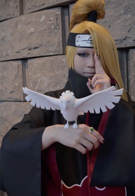 Cosplay De Deidara Akatsuki Naruto Anime Akatsuki Deidara Action