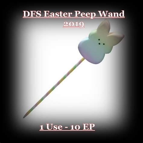 Second Life Marketplace Dfs Texture Dfs Easter Peep Wand 2019